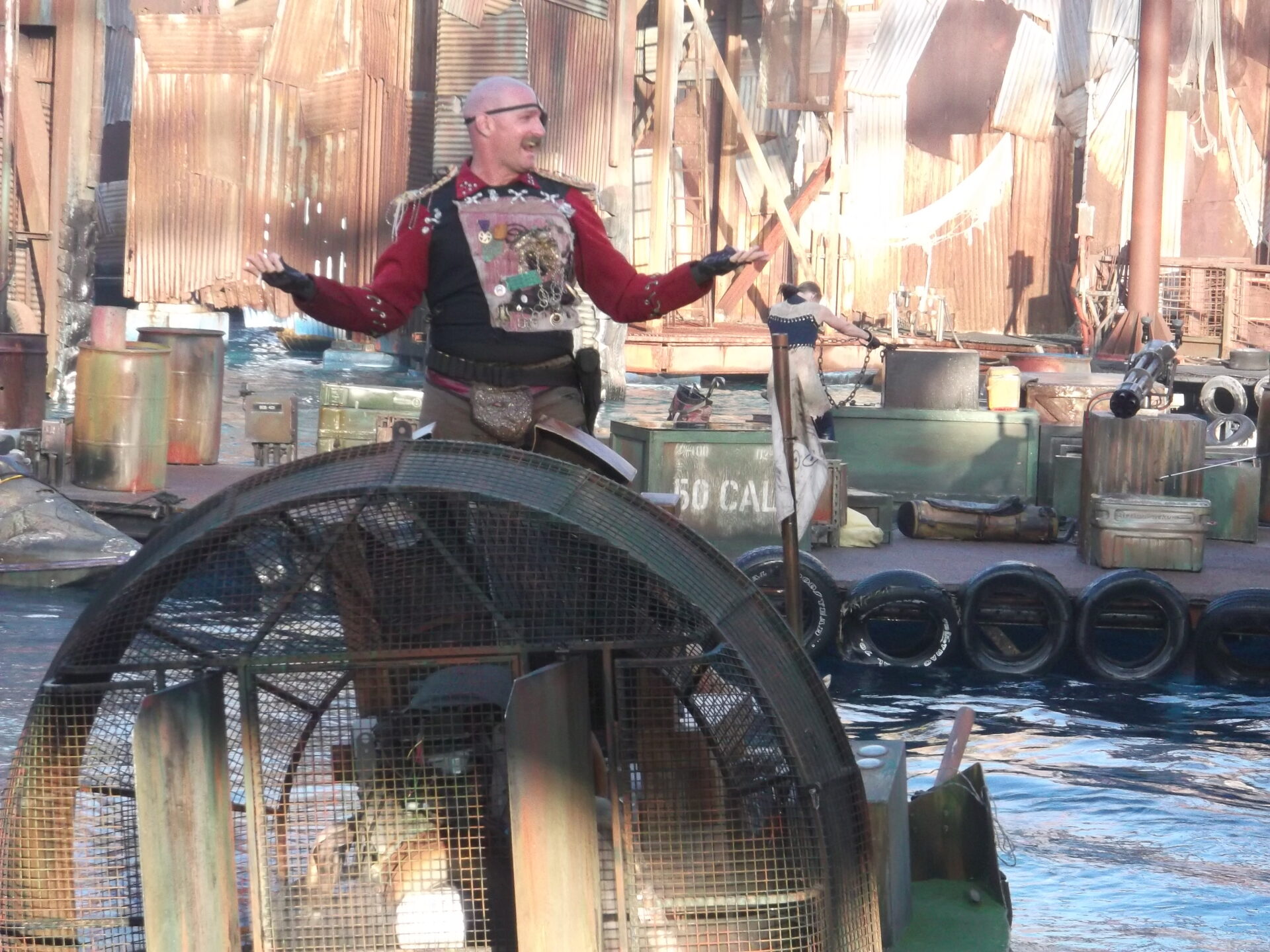 Ein Highlight die Waterworld Show Universal Studios Hollywood