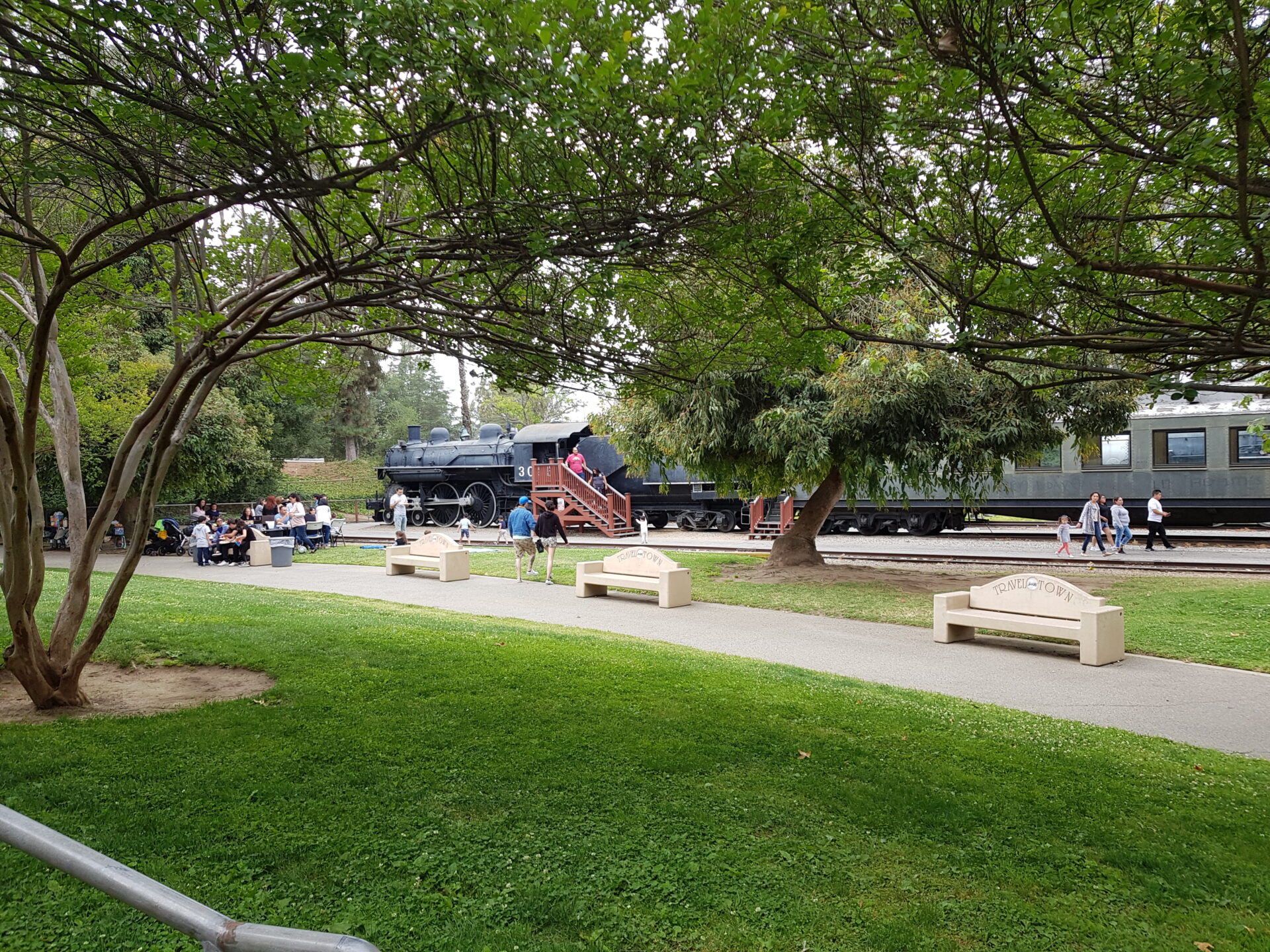 Travel Town Museum im Griffith Park Los Angeles!